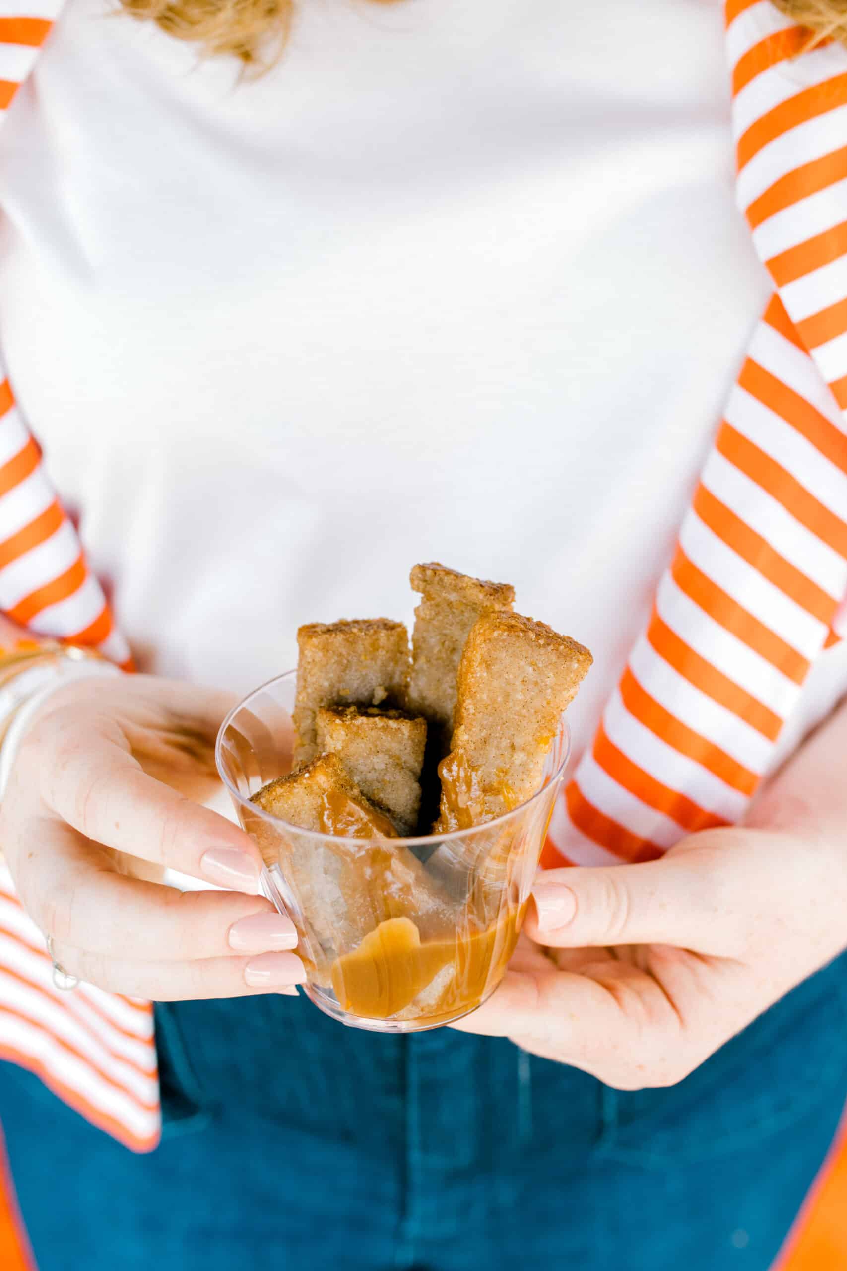 French Toast Sticks with Boozy Caramel Dipping Sauce – Jackson Morgan ...